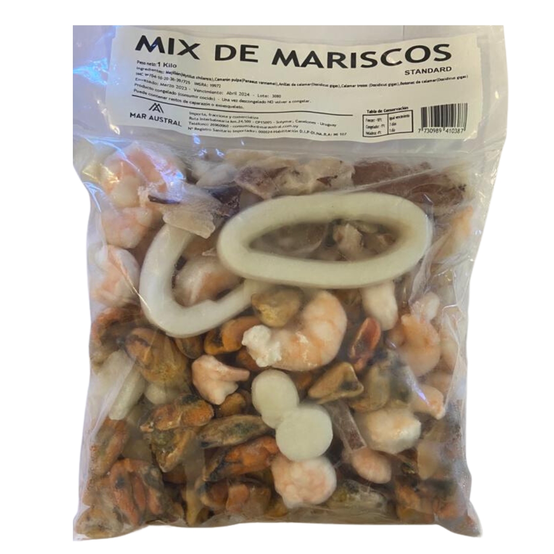 MIX DE MARISCOS MAR AUSTRAL - Marsella e hijos